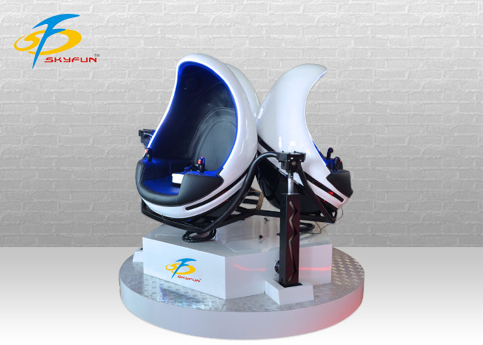 Ghế trứng SKYFUN VR + Pod 9D Triple VR với trò chơi bắn súng nhập vai